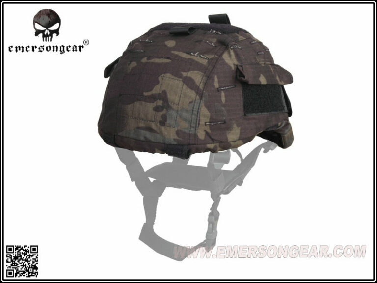 EMERSON Cubre casco modelo MICH 2001 MCBK - Airsoft Defence