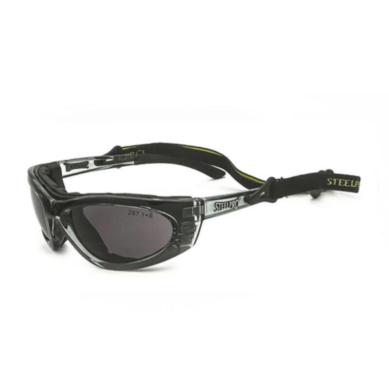 STEEL PRO Gafas Turbine Oscura Marco Gris - Airsoft Defence