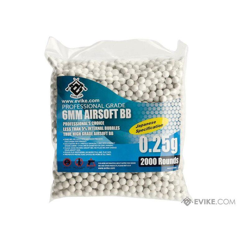 EVIKE Balines Evike.com MAX Precision Japanese Spec. 6mm Airsoft BBs ...
