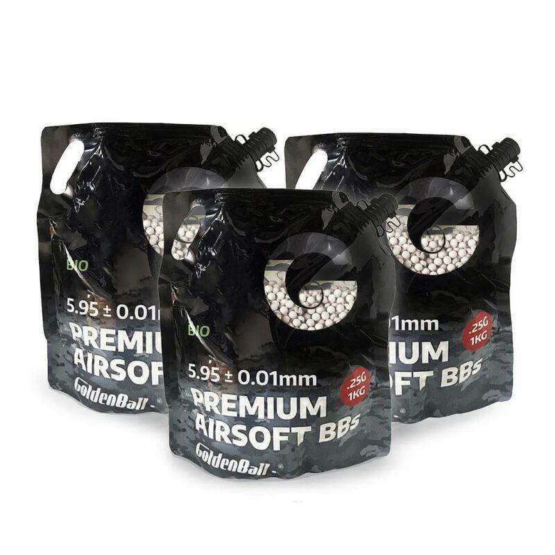 GOLDEN BALL BALINES 0.25G 1 KG - Airsoft Defence