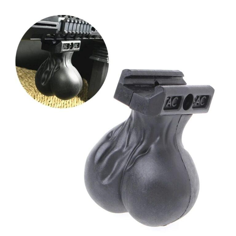 ACM Grip Egg Grip Black - Airsoft Defence